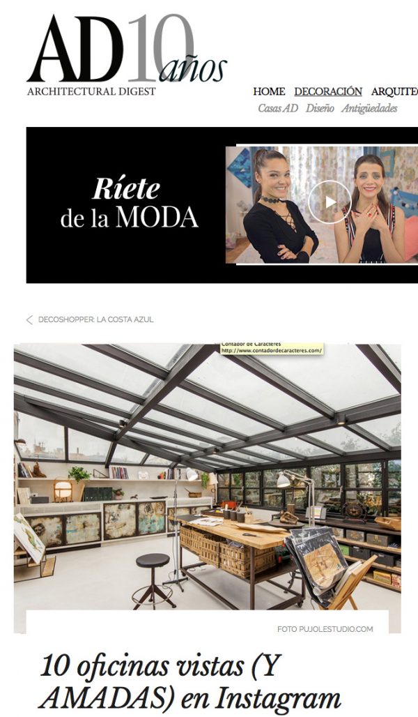 Publicación Revista AD España - Maria Pujol